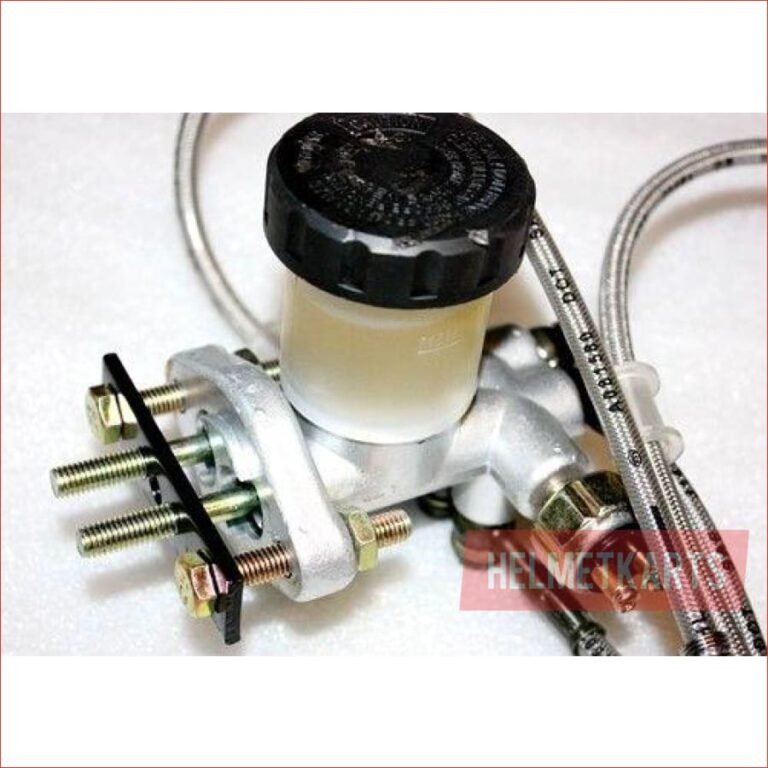 Foot hydraulic brake setup (2 Front / 1 Rear) – Mini bike kartel/Mini ...